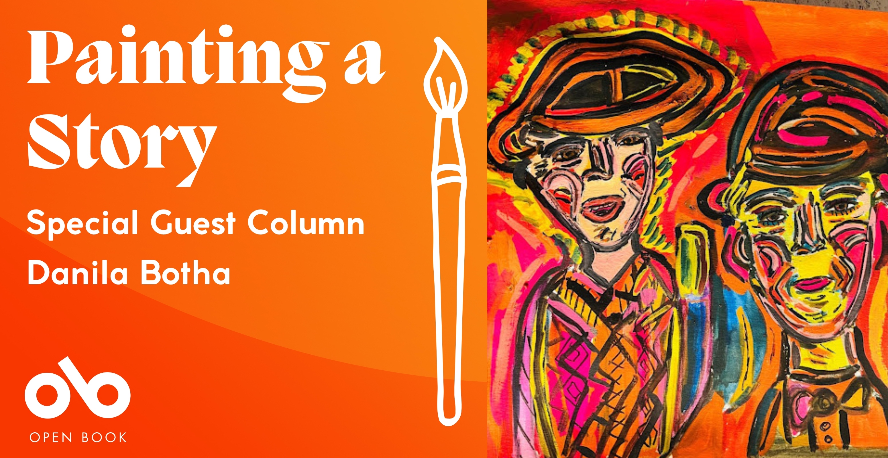 Painting A Story Danila Botha On Writing And Painting Open Book