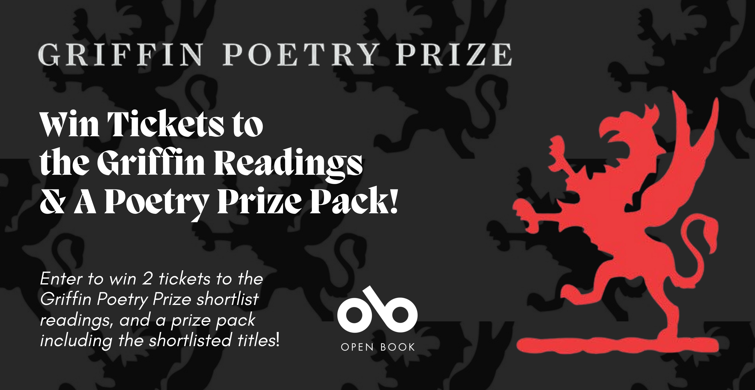 Griffin Prize Giveaway! Win Two Tickets to the 2026 Readings, and a ...