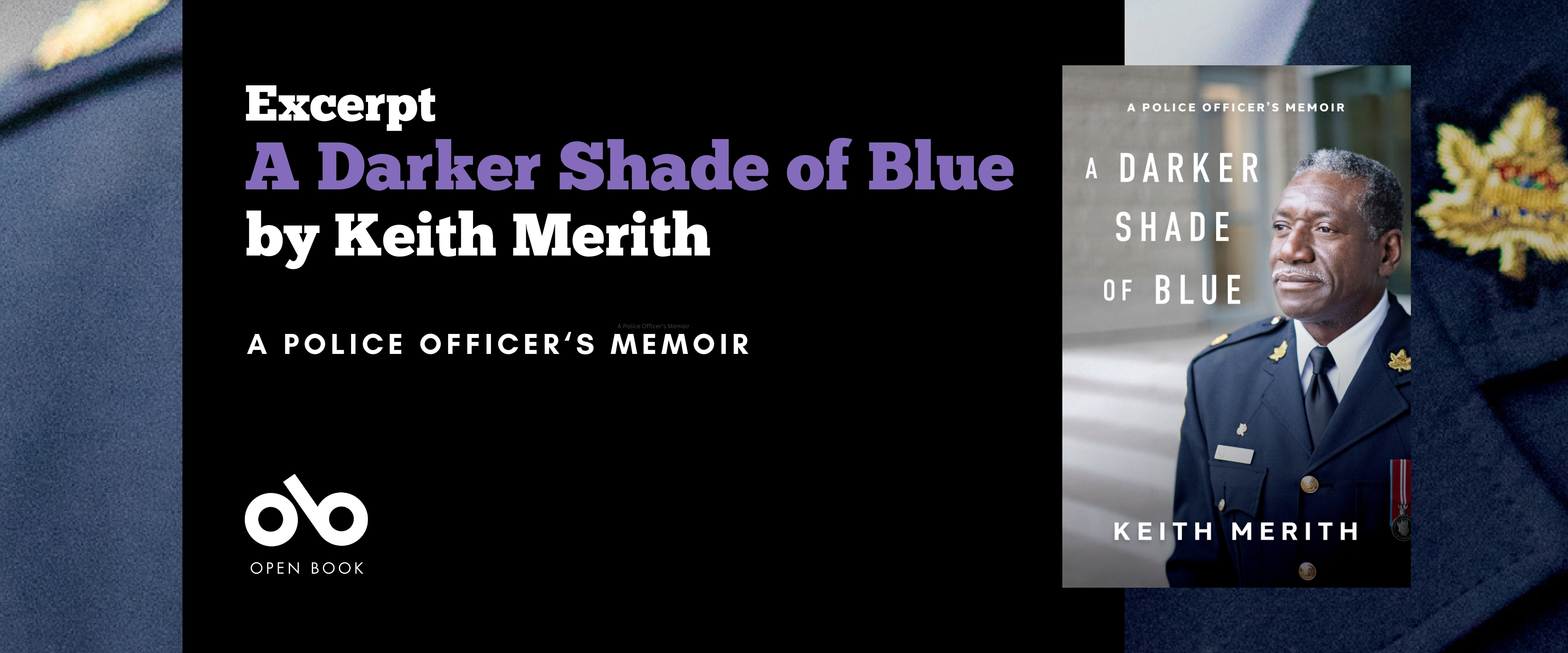 Read an Excerpt from A Darker Shade of Blue: A Police Officer's Memoir ...