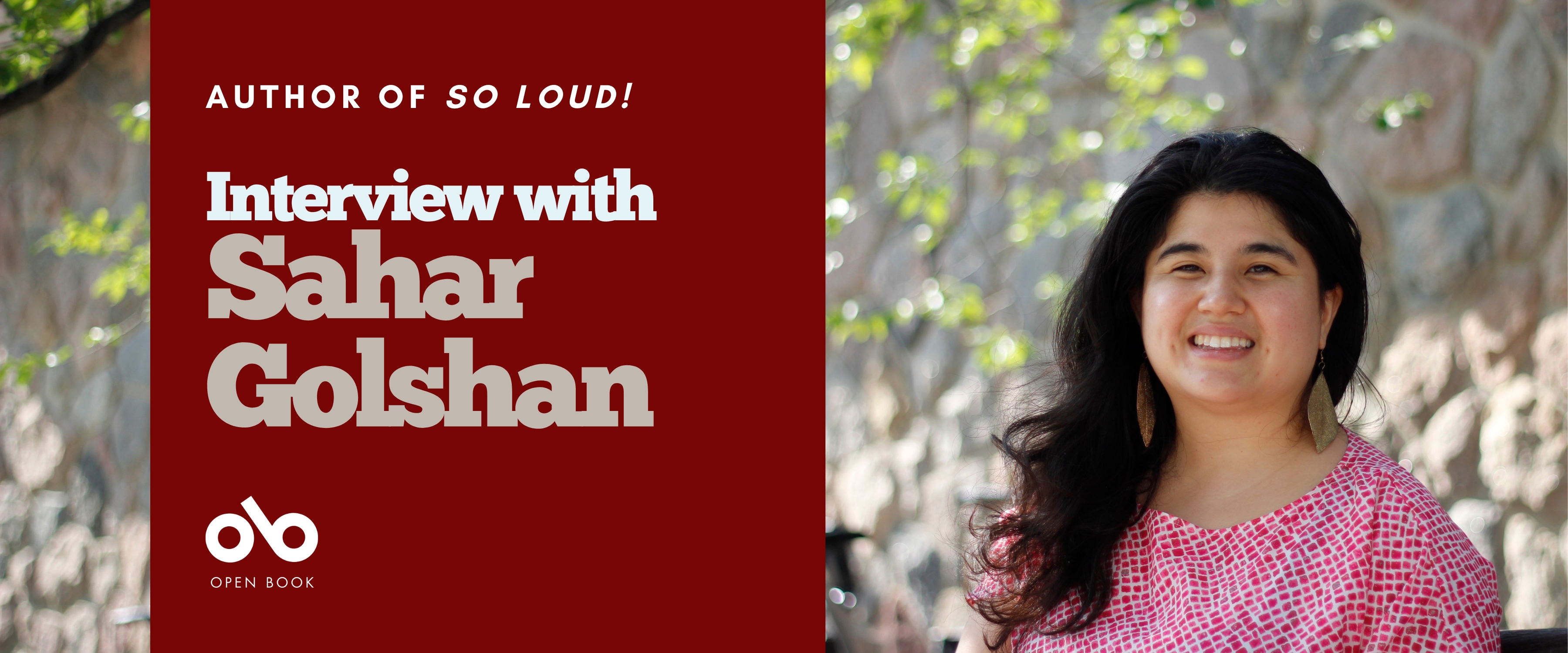 Sahar Golshan Encourages Readers to be SO LOUD! in Her Debut Picture ...