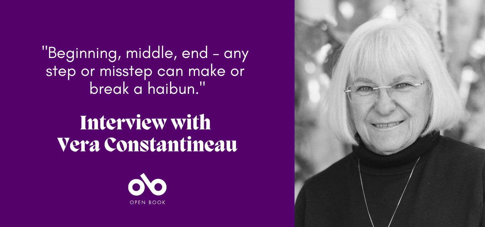 Vera Constantineau on the Haibun Form & Finding Poetry in Buddhism's ...